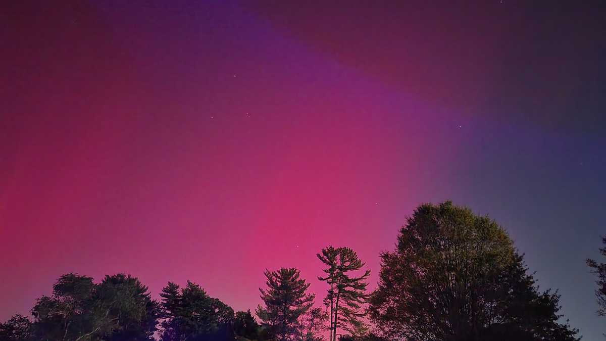 Aurora Borealis over Maryland in photos