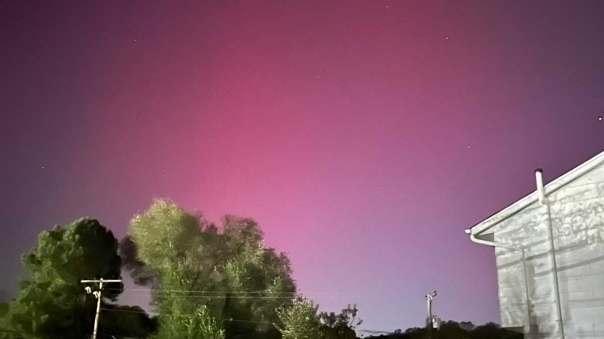 Aurora Borealis over Maryland in photos