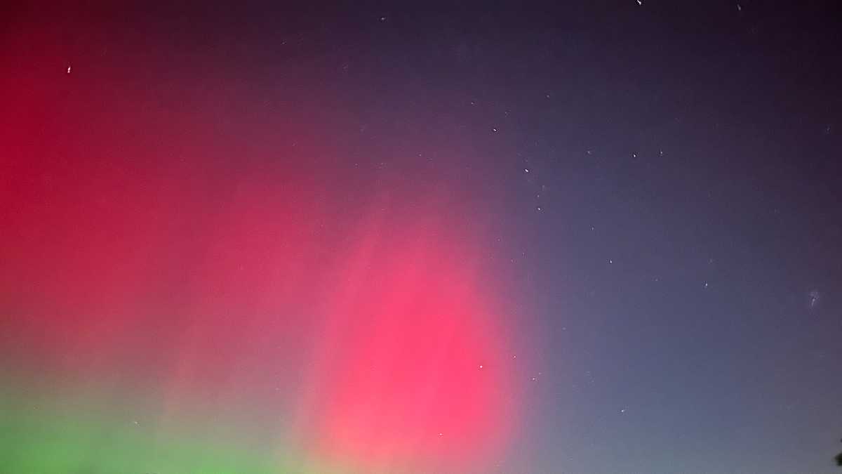 Aurora Borealis over Maryland in photos