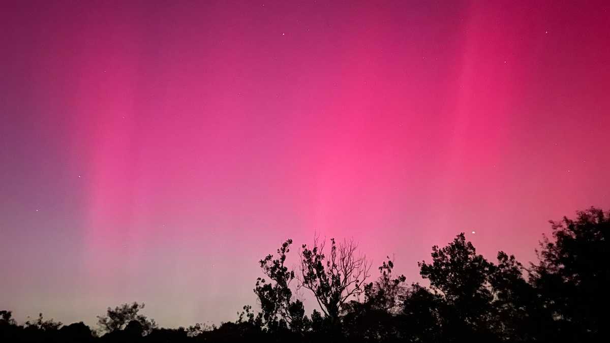 Aurora Borealis over Maryland in photos