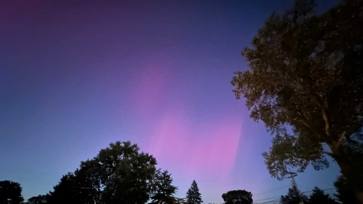 Aurora Borealis over Maryland in photos