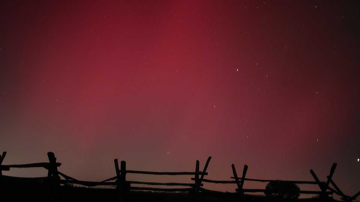 Aurora Borealis over Maryland in photos