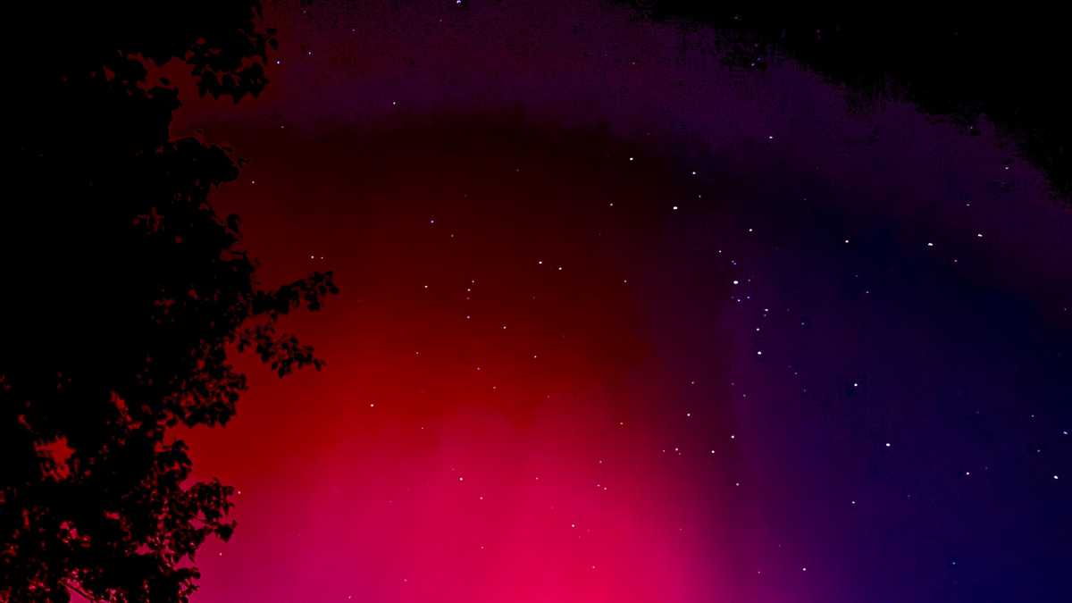 Aurora Borealis over Maryland in photos