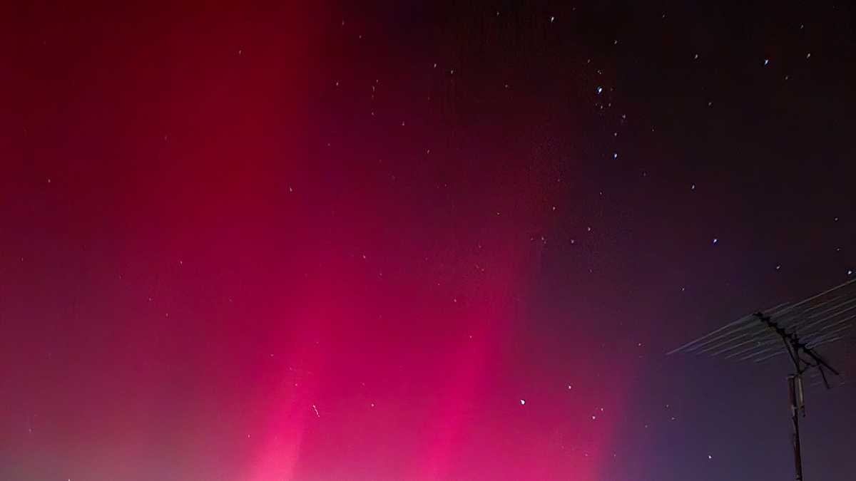 Aurora Borealis over Maryland in photos