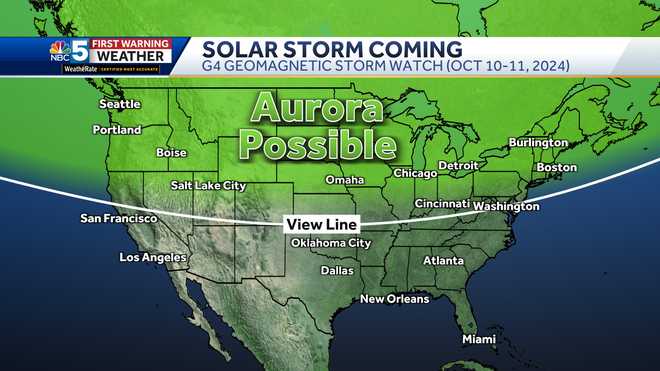 Geomagnetic storm could create optimal northern lights viewing in VT, NY