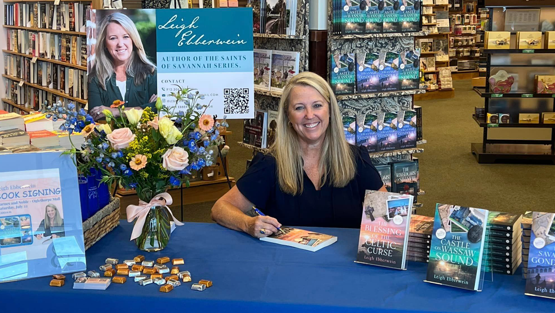 Savannah author Leigh Ebberwein shines spotlight on her hometown in ...