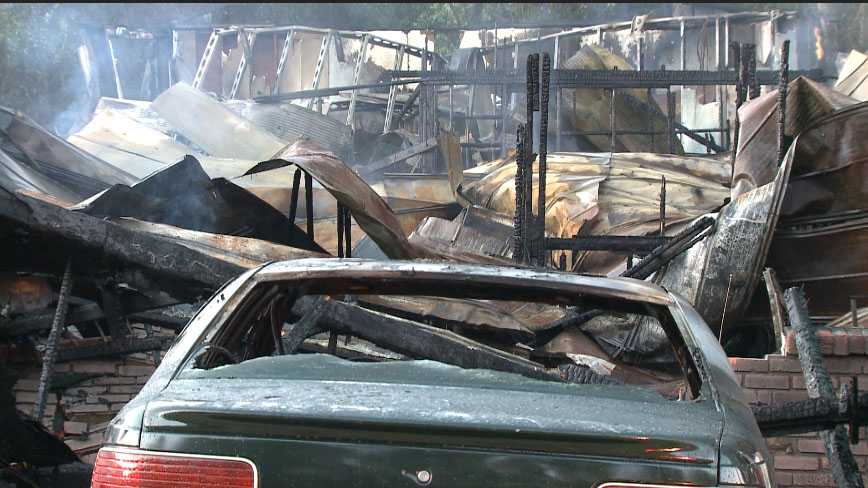 Auto shop fire that injured 2 firefighters investigated as arson