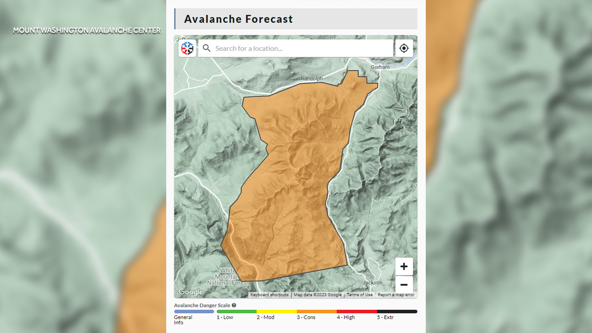 Considerable avalanche danger forecasted on NH's Mount Washington