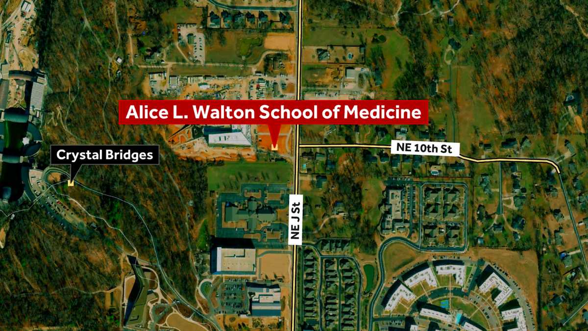 Alice L. Walton School of Medicine holds first classes