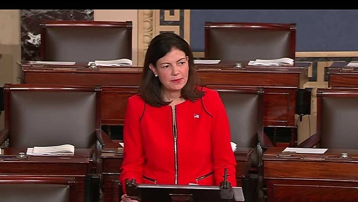 Sen. Kelly Ayotte delivers farewell remarks