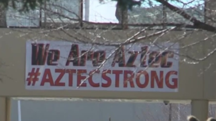 Students return to school following deadly shooting