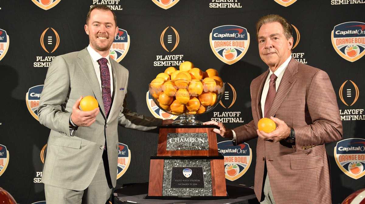Nick Saban, Lincoln Riley preview Orange Bowl matchup