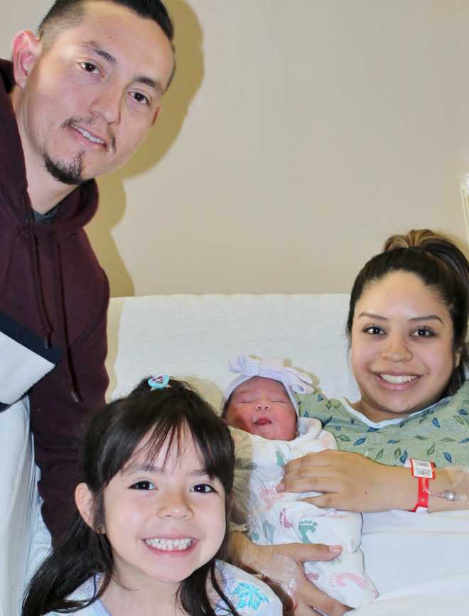 Modesto baby born at 2:20 on Feb. 20, 2020