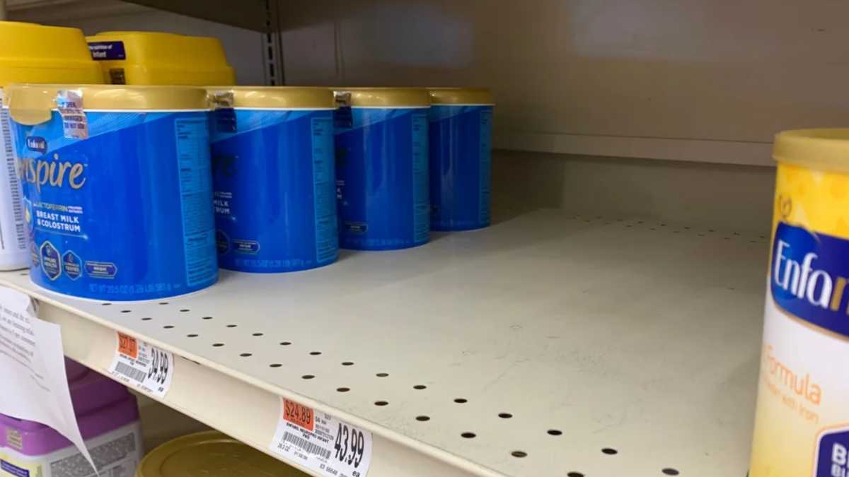 Consumers asked to not hoard baby formula amid nationwide shortage