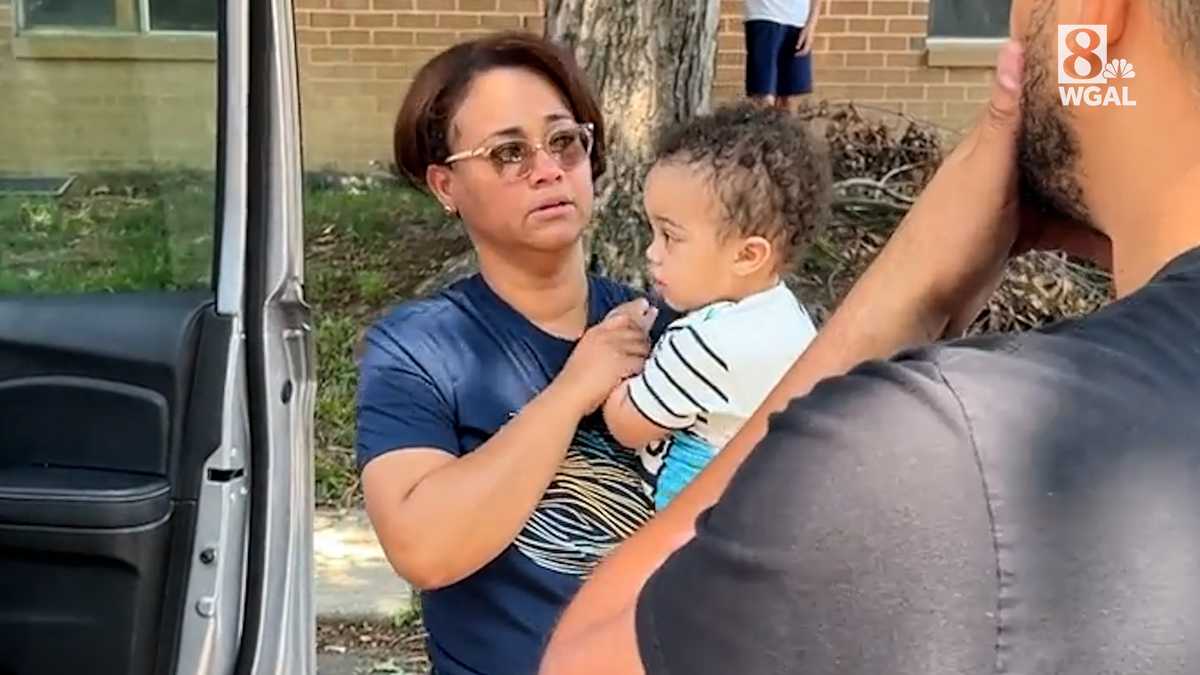 Baby rescued from burning apartment in Lancaster