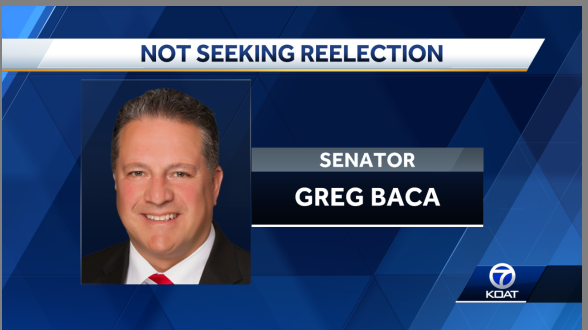Sen. Greg Baca not seeking reelection