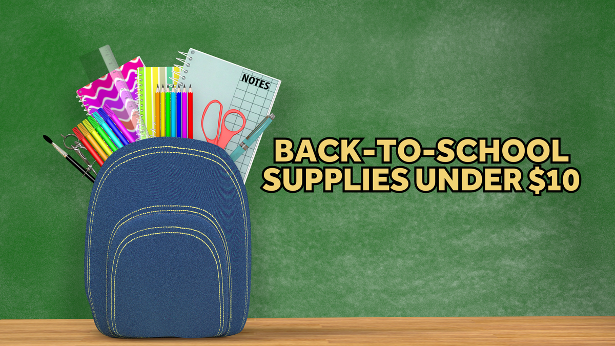 Back-to-School shopping: List of school supplies for under $10