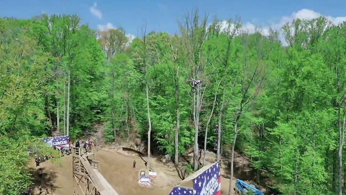 This guy's freestyle triple motocross backflip will amaze you