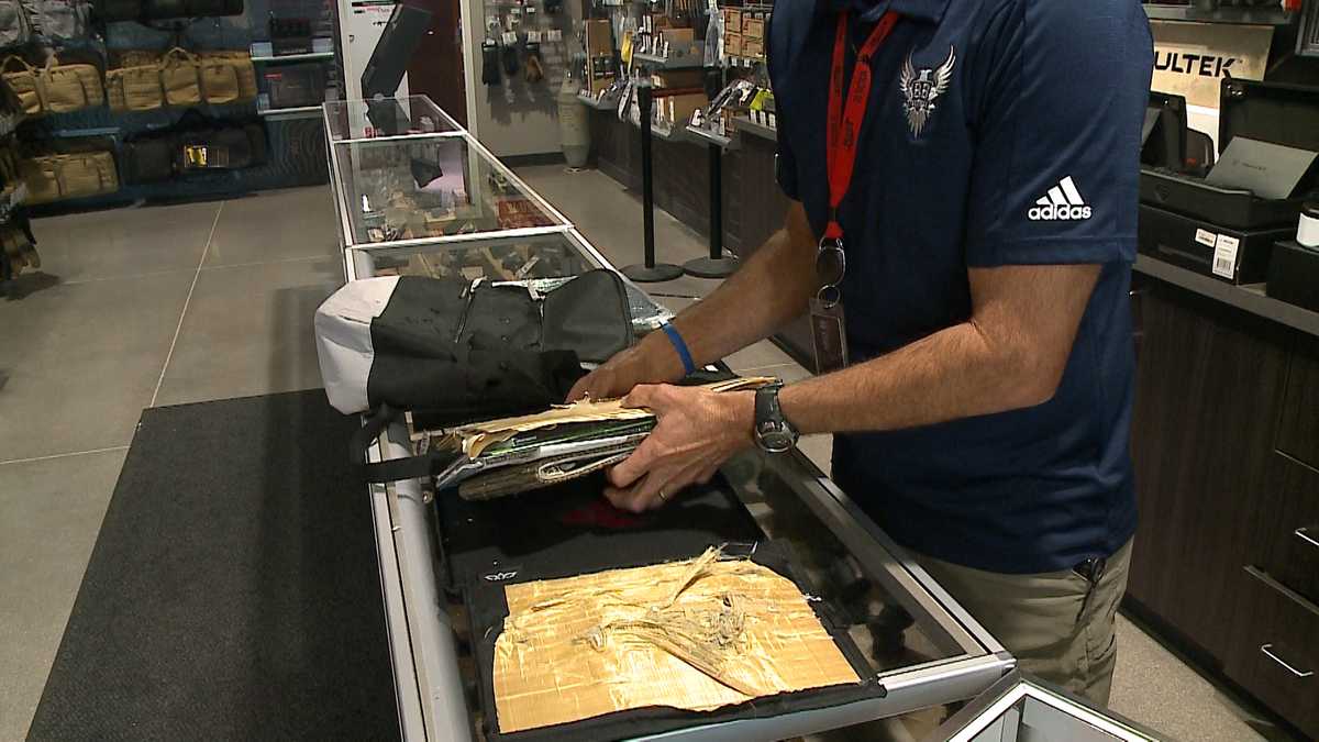 Gun range offers bulletproof backpack inserts, active shooter training