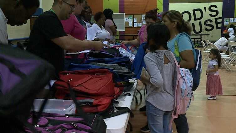 Backpacks provide kids with needed supplies for fresh start