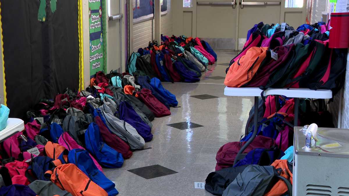 Hundreds of JPS students will have new backpacks when they return to school