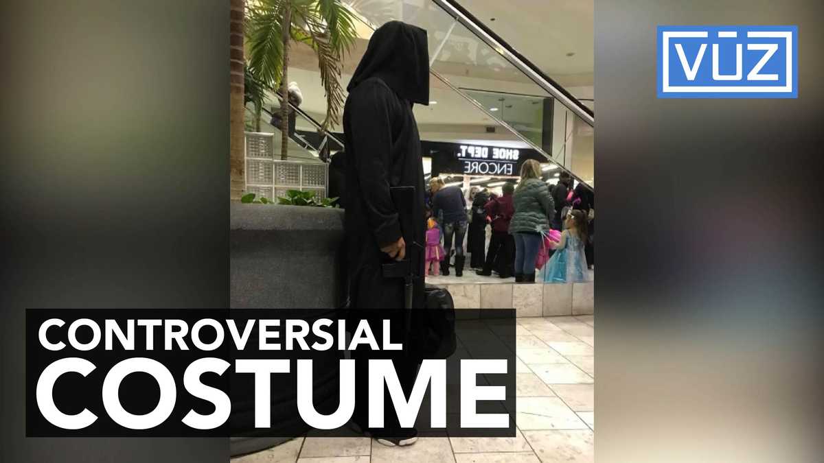 Halloween costume gets the wrong kind of scare