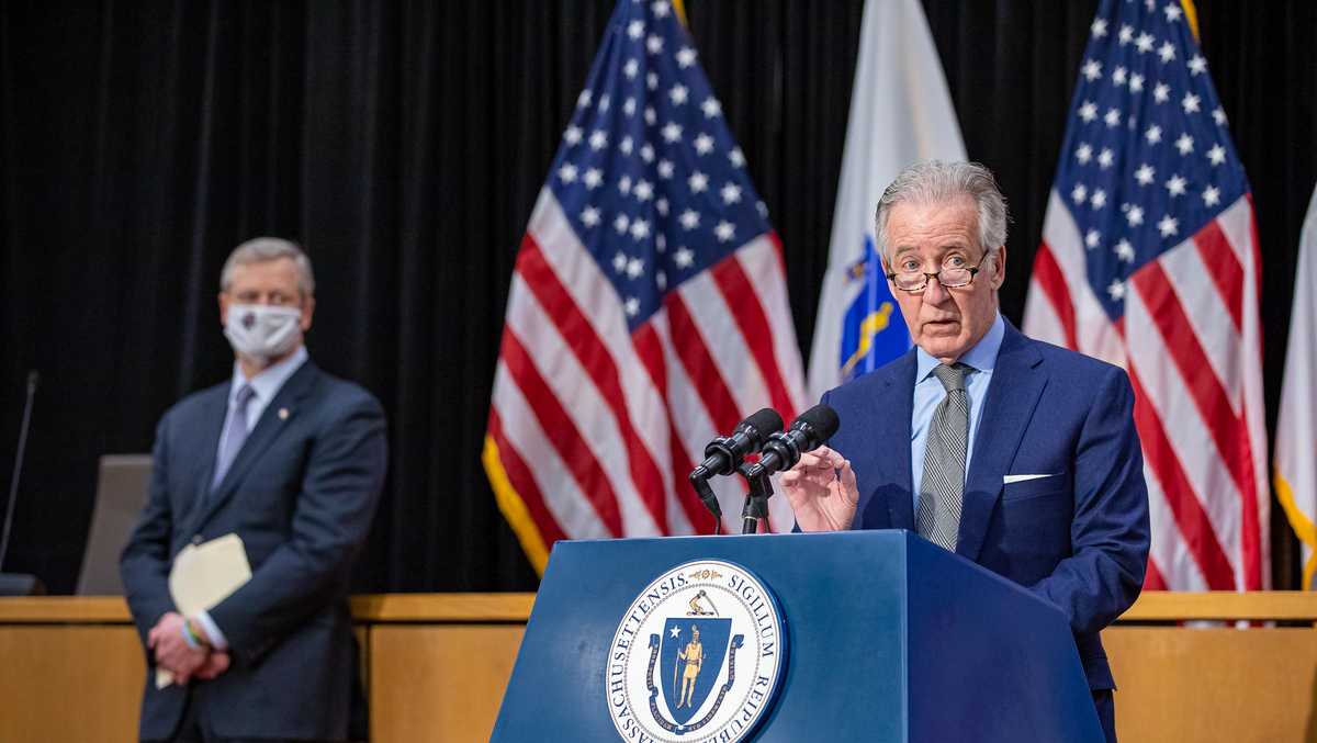 Gov. Baker, Rep. Neal discuss need for federal COVID-19 funding