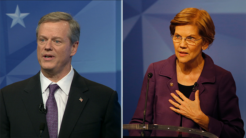 Warren, Baker projected to win handily