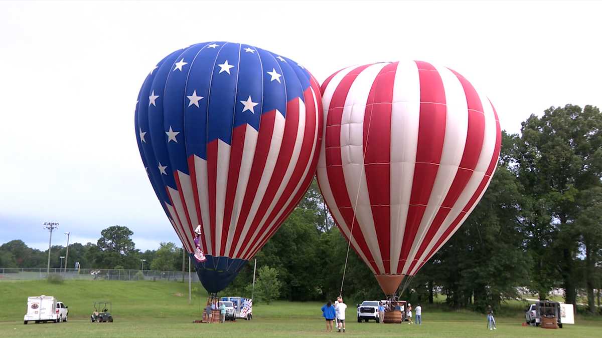 Hot air balloons and fireworks on tap this weekend