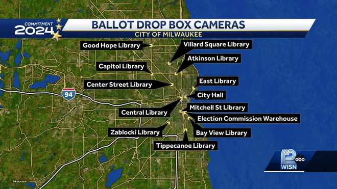 Ballot drop boxes reopen in Milwaukee, other suburbs