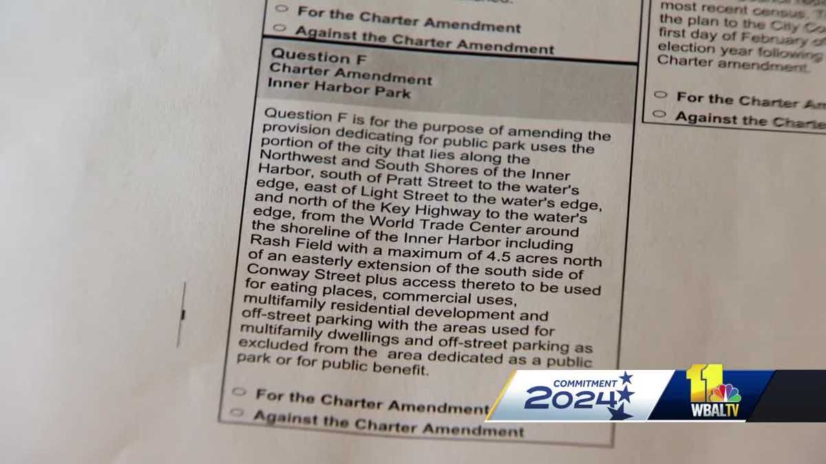 Inner Harbor ballot question opponents go grassroots