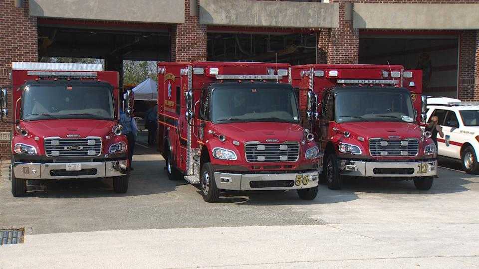 New equipment unveiled by Baltimore County Fire Department
