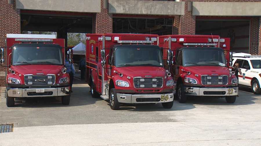 New equipment unveiled by Baltimore County Fire Department