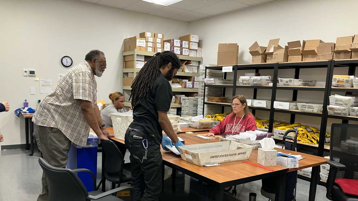Officials prepare for secure voting process. Here's how