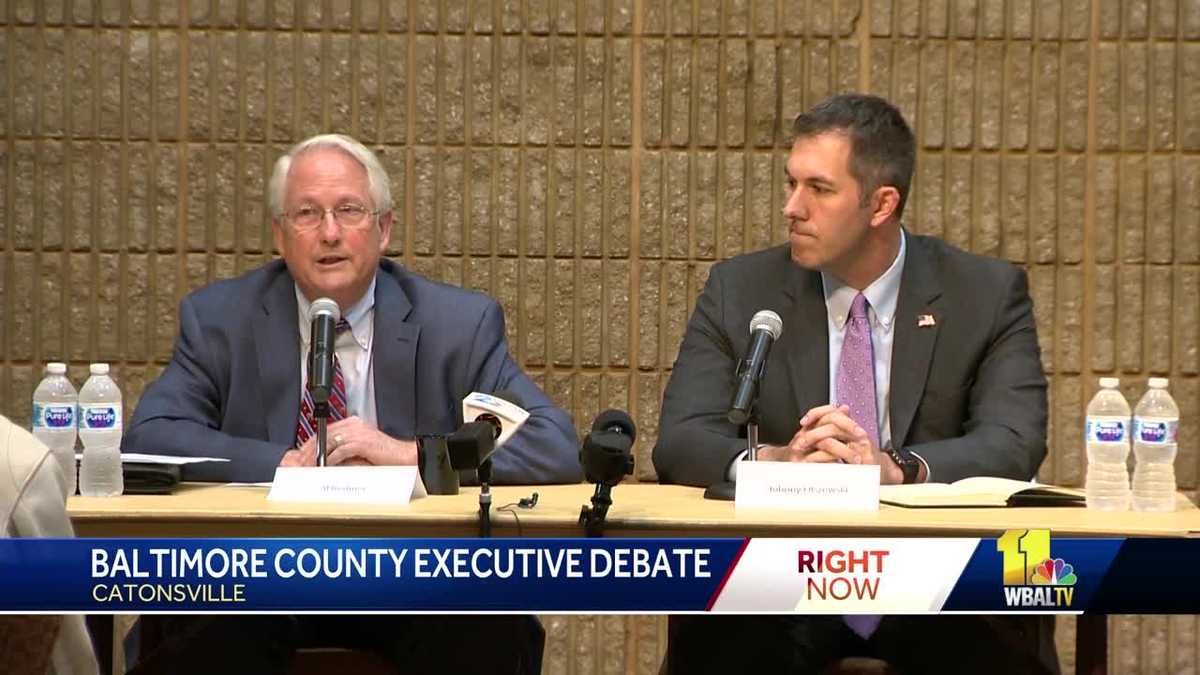 Candidates for Baltimore County executive meet for debate