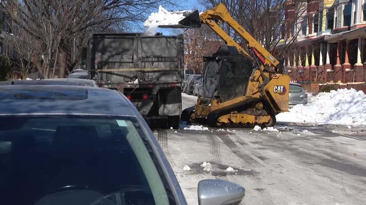 Potholes forming as Baltimore City continues to clear snow