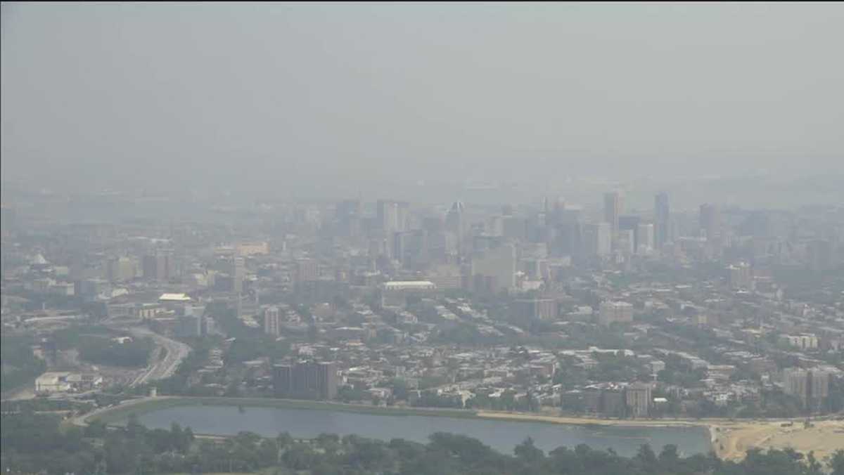 Weather Talk: Explaining the smoky skies over Maryland