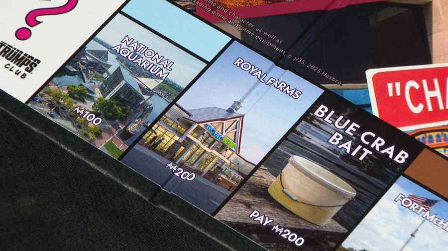 'MONOPOLY' unveils Baltimore edition﻿ | See what's on the board