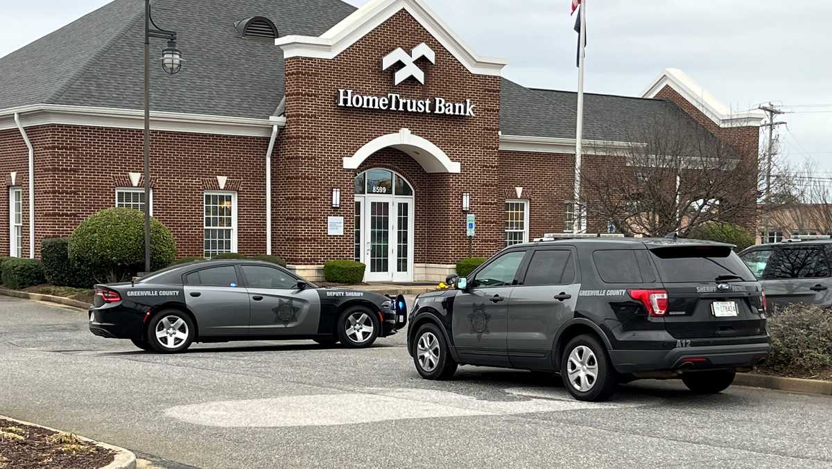 South Carolina Bank Robbery In Greenville