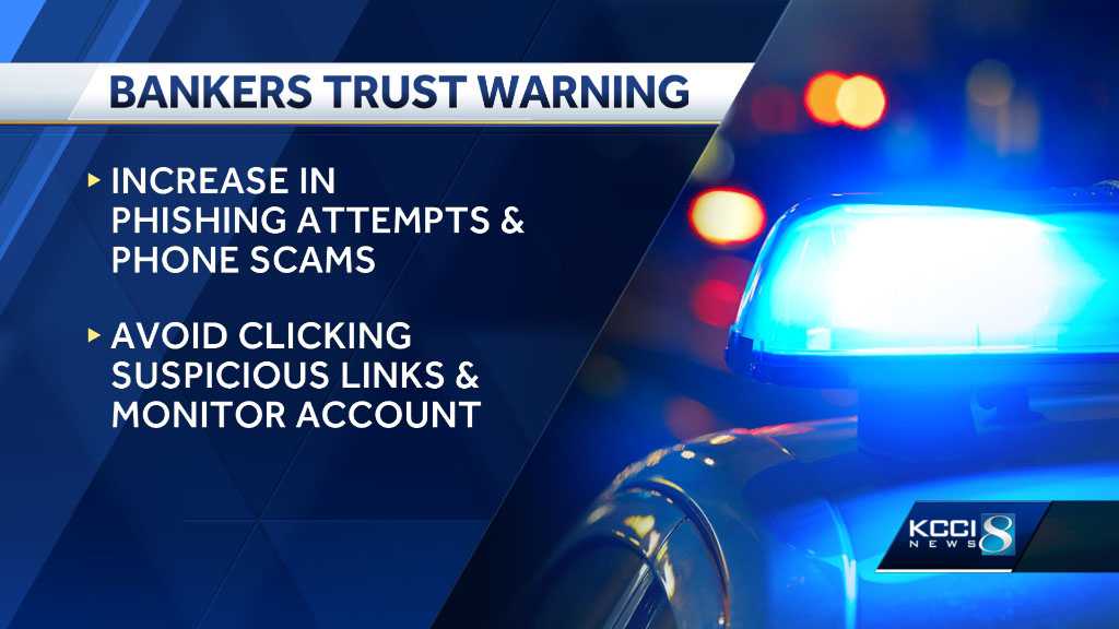 Bank issues warning over phishing attempts and phone scams
