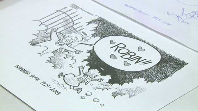 Marshall Ramsey’s Barbara Bush cartoon touches hearts
