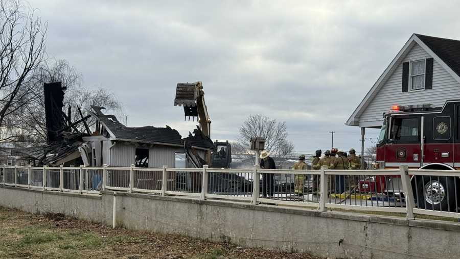 Barn fire on Old Philadelphia Pike in Leacock Township