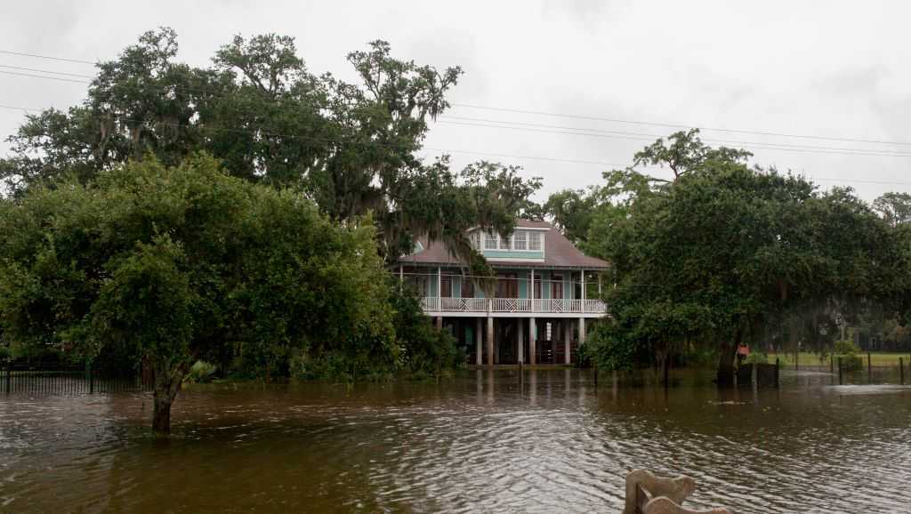 Weakened Barry still poses flood, tornado risks, officials say