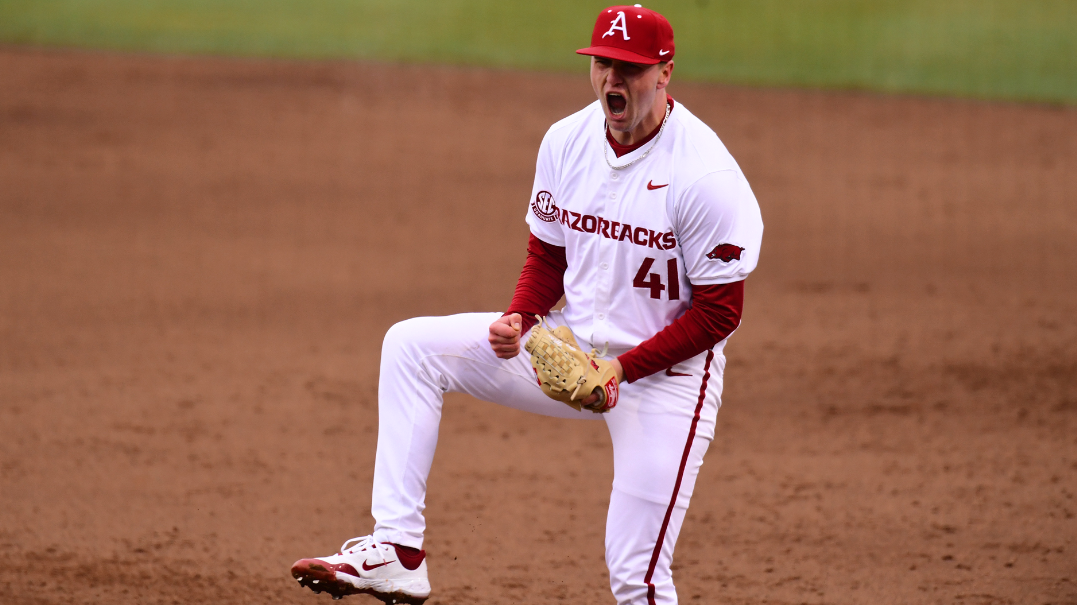 Razorbacks earn opening day win against James Madison