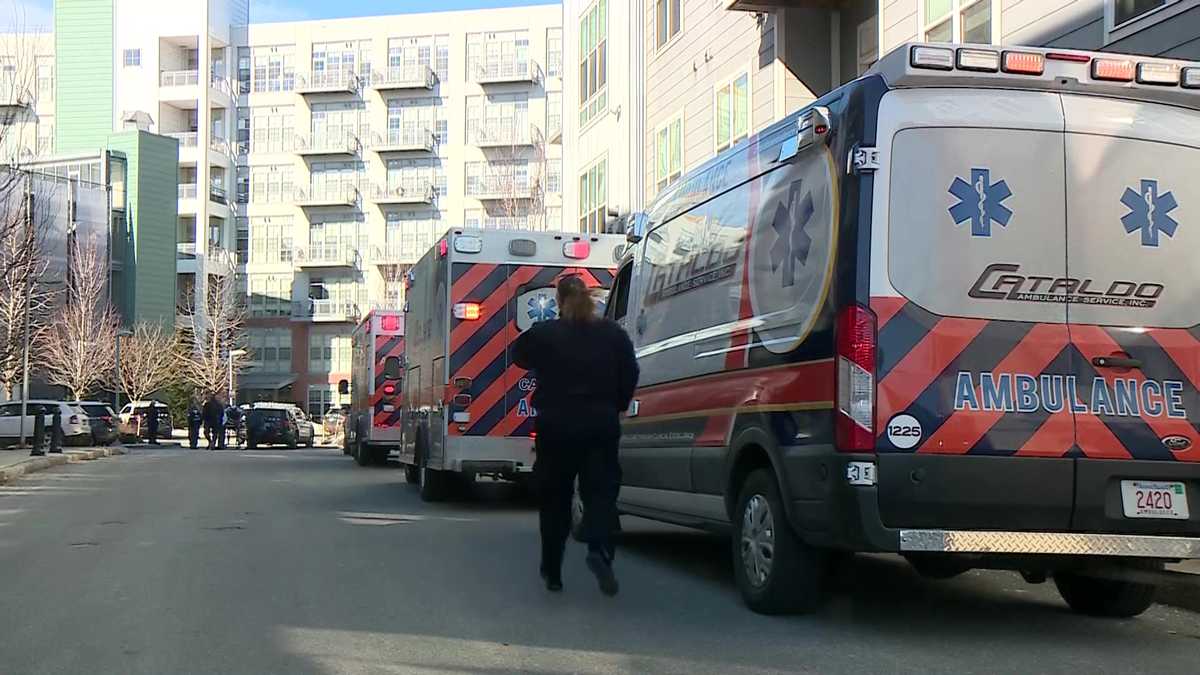 Police probe shots fired at Everett, Massachusetts, apartment complex