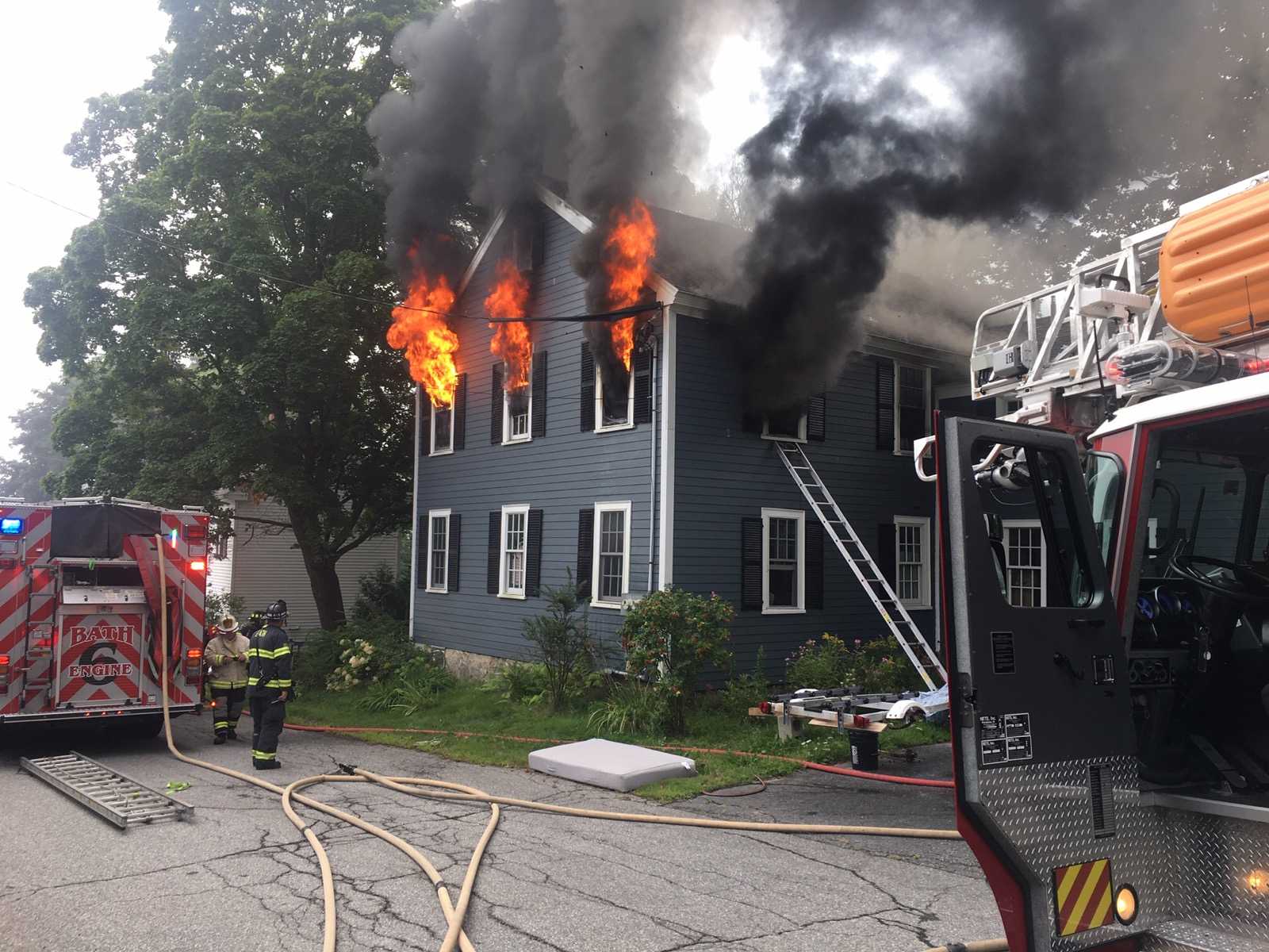 Fire that damaged Bath home ruled arson – Daily Mainer