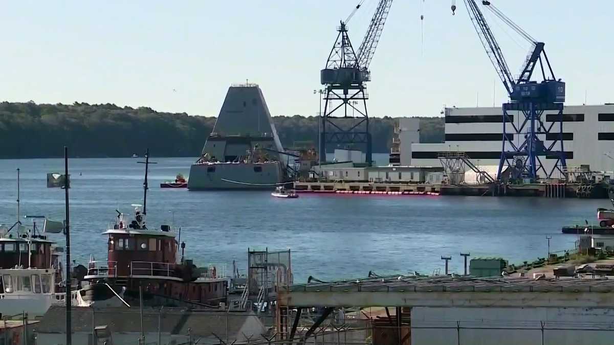 BIW earns contract to build another destroyer for the Navy