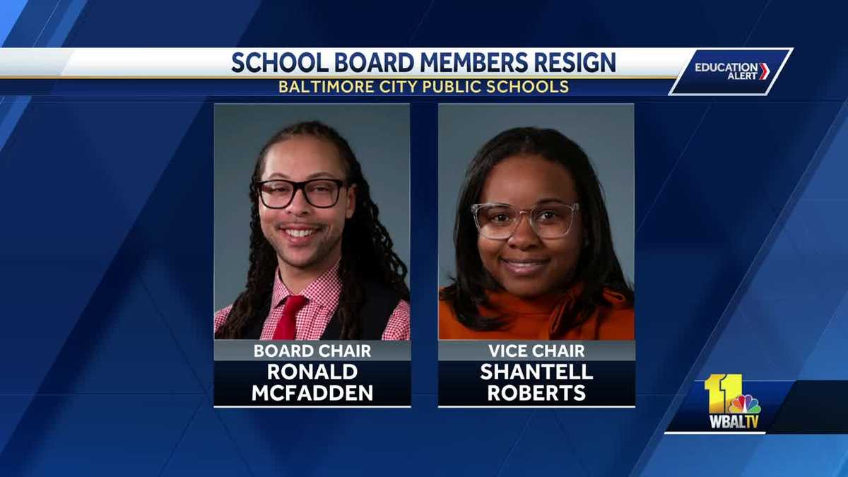 2 ﻿Baltimore City school board leaders resign