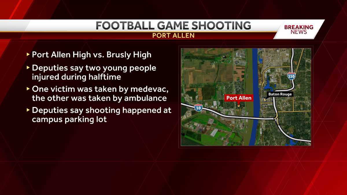Port Allen deadly shooting football high school