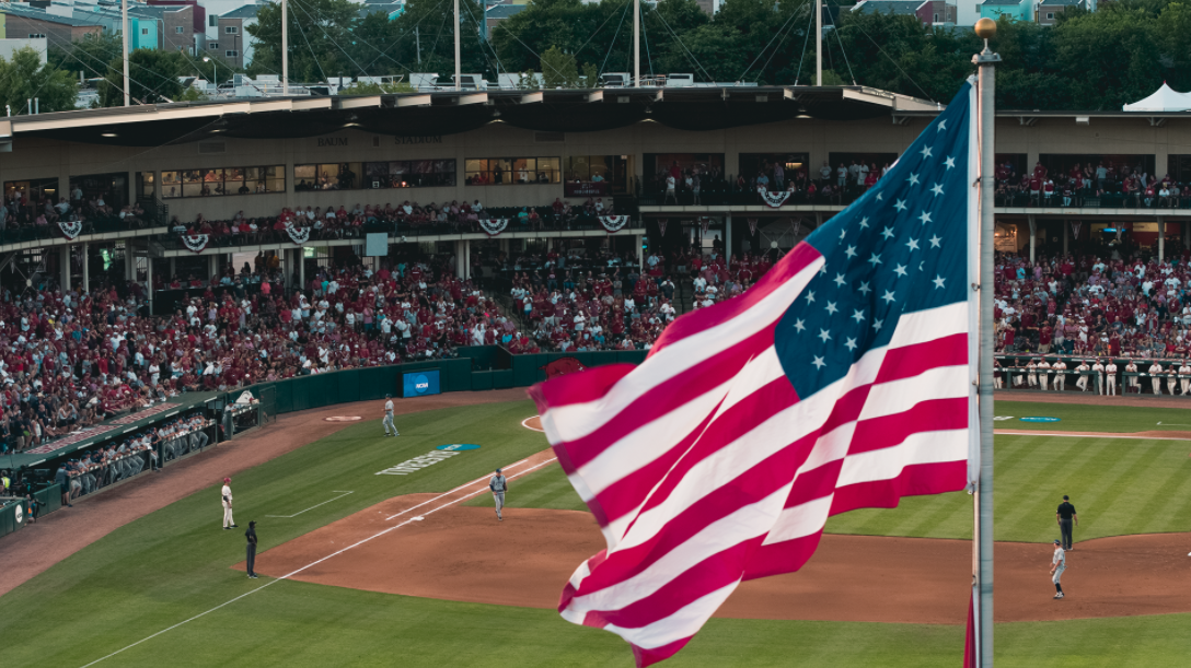 Arkansas fans enjoy home openers for baseball and softball teams